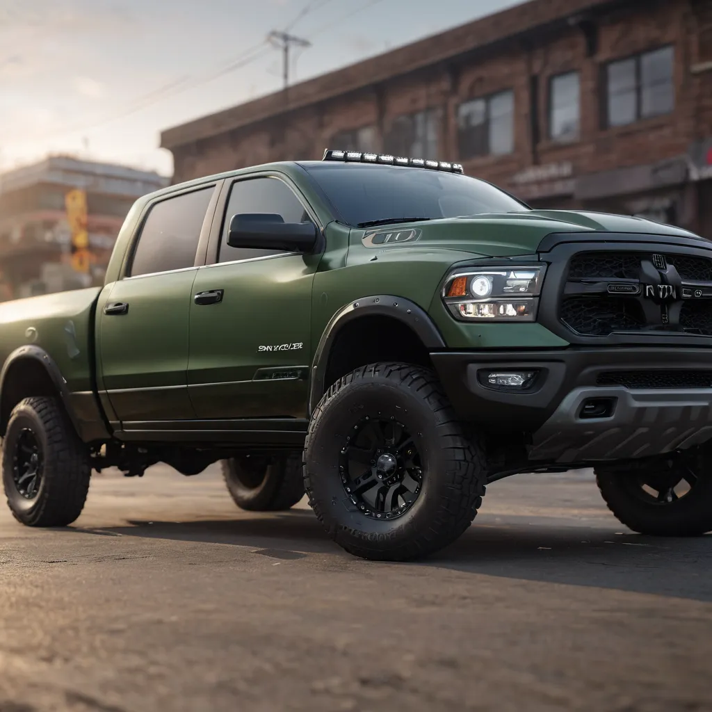 Exploring the Army Green Ram 1500: Design and Performance