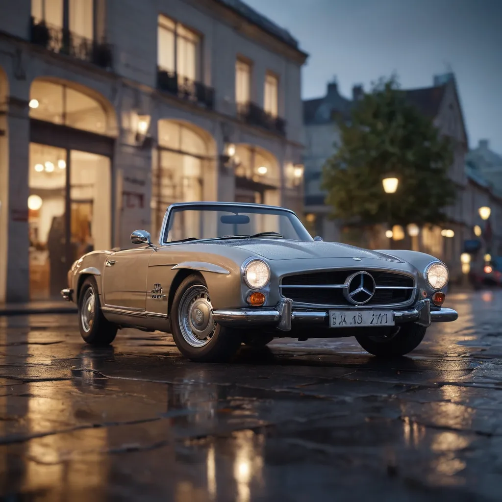 Unveiling the Mercedes SL 500 Convertible: Luxury Redefined