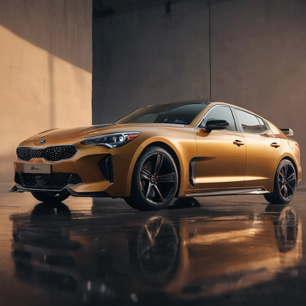 The Kia Stinger Scorpion: Unleashing Power and Performance